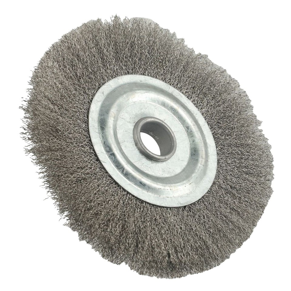 5 Inch Bench Grinder Wire Wheel Brush Stainless Steel Moderate Hardness ...