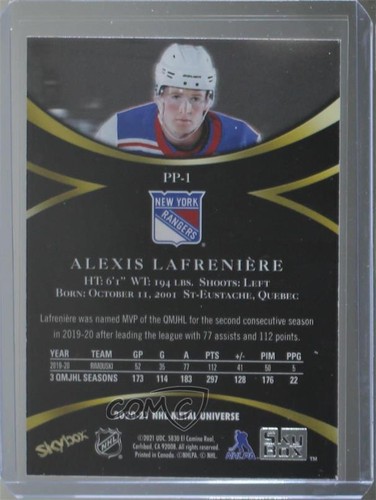 2020-21 Skybox Metal Universe - Premium Prospects Star Rubies #PP-1 ...