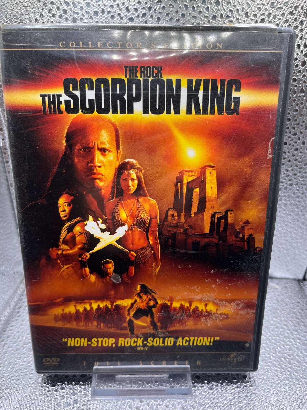 The Scorpion King (DVD, 2002) Full *Or Widescreen Dwayne Johnson ...