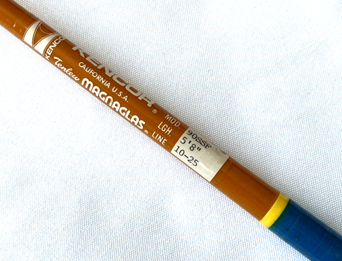 Kencor 90SSF 5’8” 10-25Lb Tenlew Magnaglas Fishing Rod Made In USA | eBay