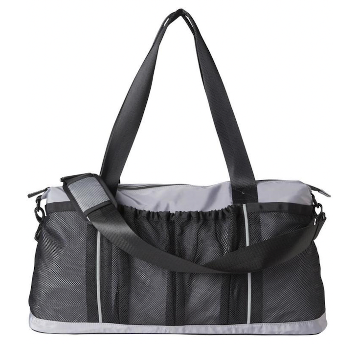 Athleta Go To Gym Bag Duffle Duffel Gray Travel Workout Weekender "Go ...