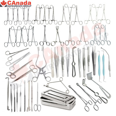 General Surgery Instruments Set of 65 Pcs For Surgery Set Surgical ...