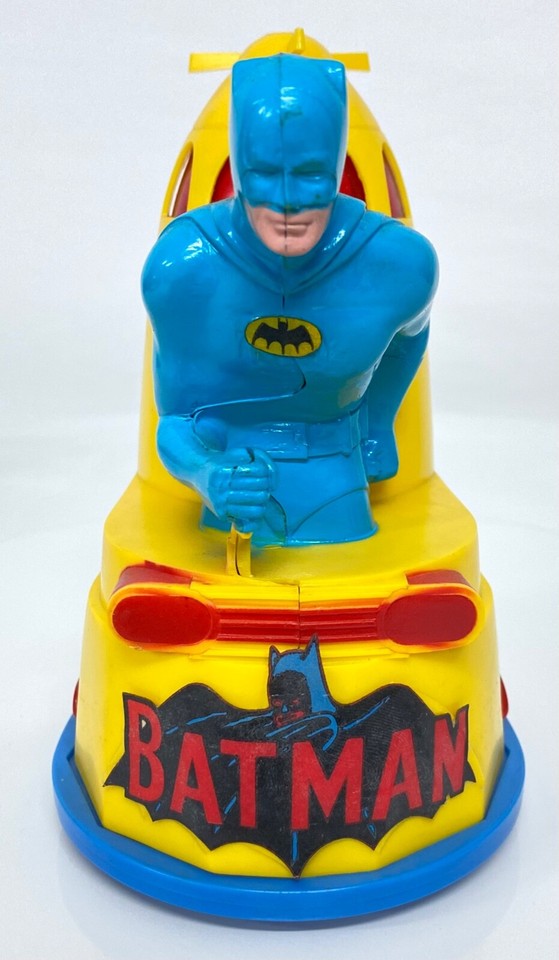 1966 Marx Batman & Robin BATCRAFT Vintage RARE Toy in Box SUPER DUPER ...
