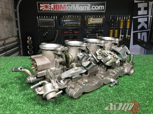Toyota 4a-ge 20valve Individual Throttle Bodies 4age Black Top Itbs ...