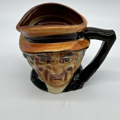 Vintage Johny Barley Character Face Cup Hand Painted Japan Toby Mug ...