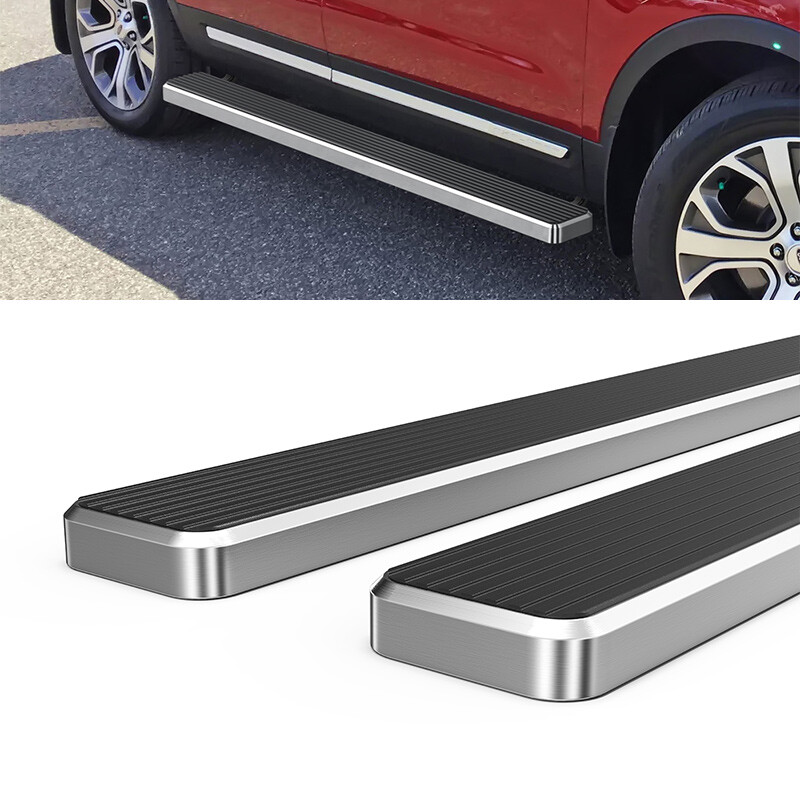 APS Running Board Side Step Bars 6in Silver Fit Ford Explorer SUV 4 ...