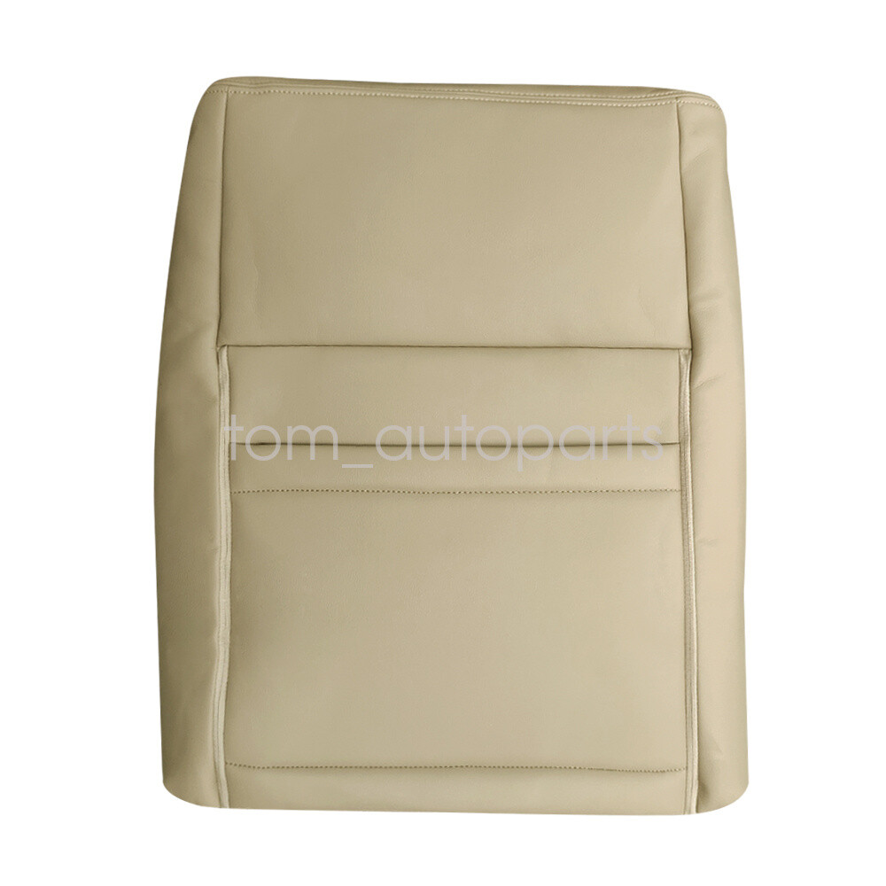 Driver Bottom & Top Lean Back Leather Seat Cover Tan For 07-14 Lincoln ...