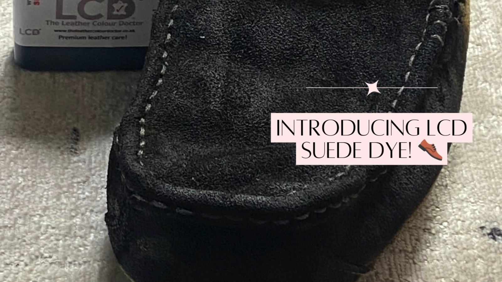 Suede Dye Shoe Restorer - Change the Colour of Suede Bags Clothes Boots ...