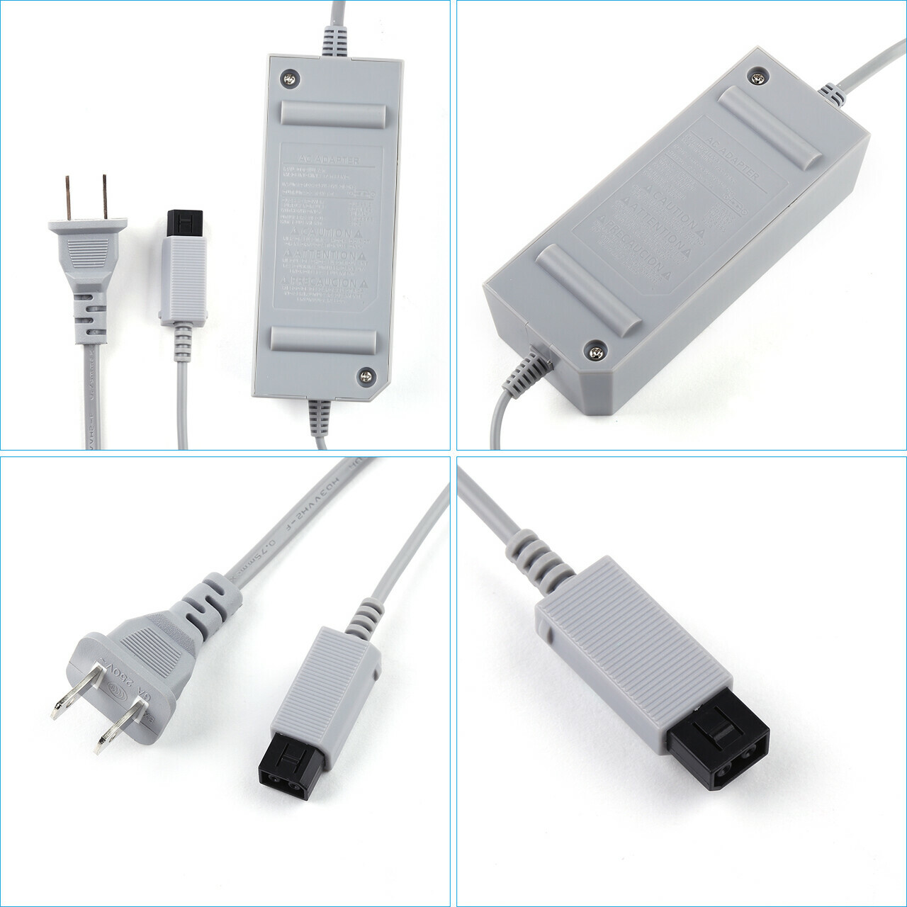 USA AC Wall Adapter Power Supply Charger Charge For Nintendo Wii ...