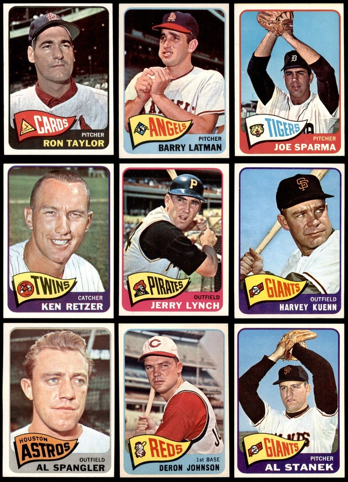 1965 Topps Baseball Complete Set - Premier 8 - NM/MT 5807107 | eBay