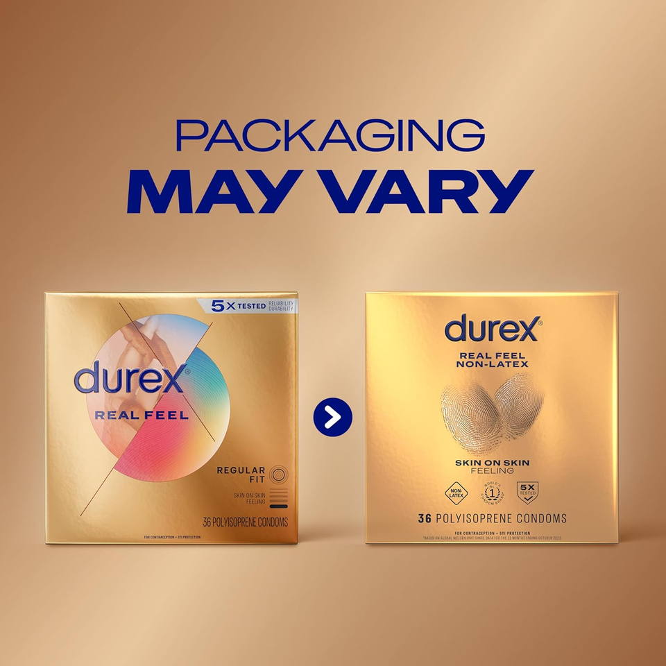 Durex Avanti Bare Real Feel Non Latex Condoms Lubricated 36 Count | eBay