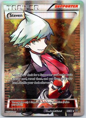 Steven (Full Art) 95/98 XY - Ancient Origins - Trainer Full Art NM Holo ...