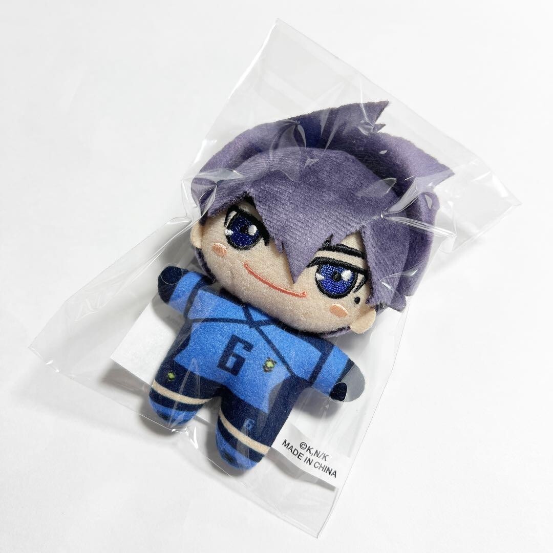 Blue Lock Exhibition Tabito Karasu Plush Mascot Soccer Anime Goods ...