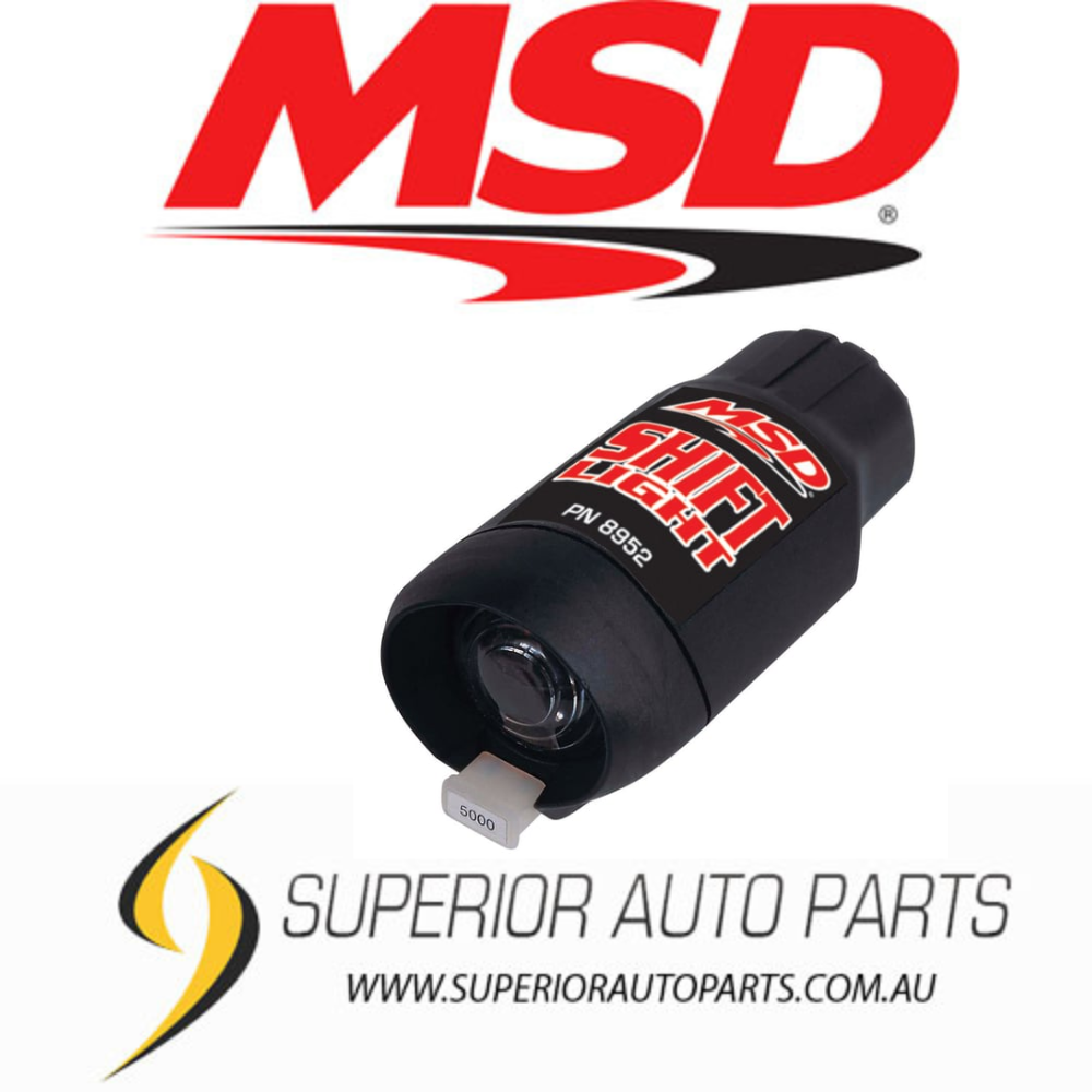 MSD Adjustable LED Shift Light 1.5" Lense - Msd8952 for sale online ...