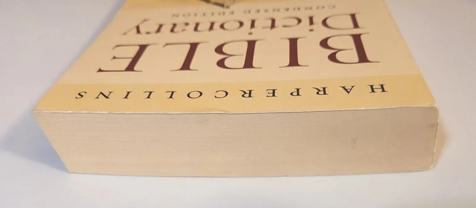 Harper Collins Bible Dictionary: Condensed Edition - Paperback VERY ...