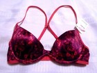 SATIN ELEGANCE ADD A SIZE 34A 34B SMOOTH PLUNGE MULTI STRAP FLIRTITUDE ...