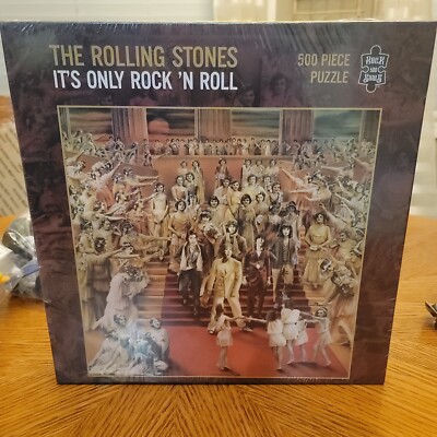 SEALED The Rolling Stones It's Only Rock 'N Roll 500 Piece Jigsaw ...