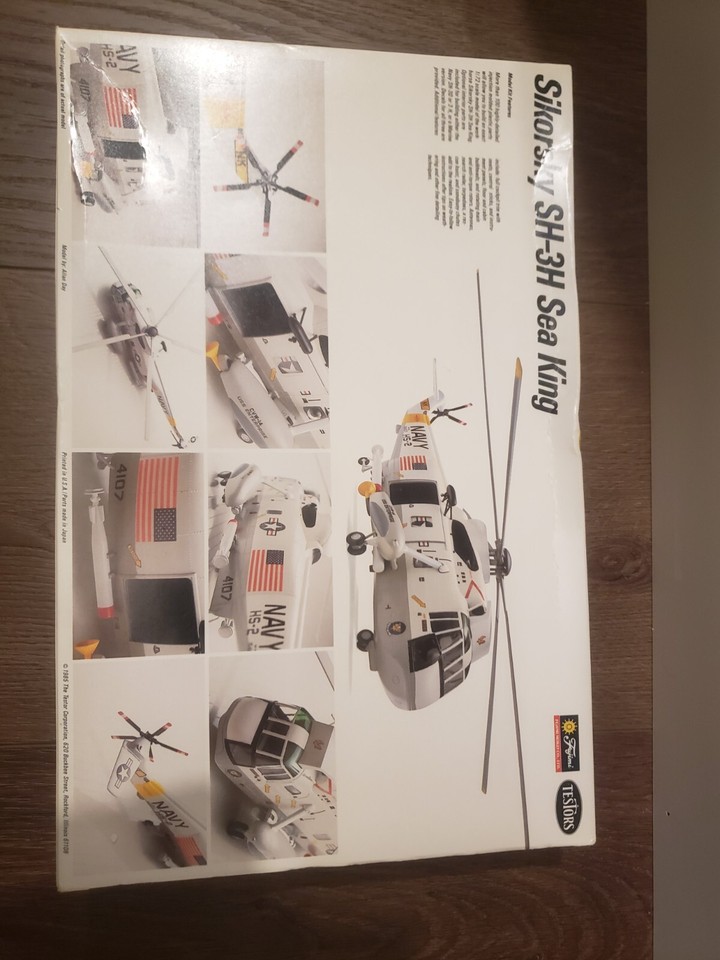 Testors Fujimi 364 1/72 Sikorsky SH-3H Sea King model kit | eBay