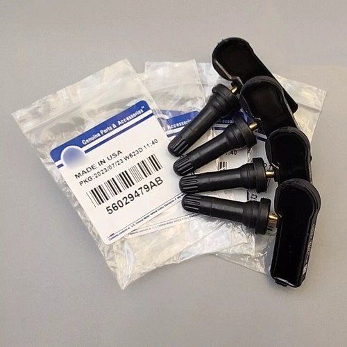 4PCS TPMS OEM 56029479AB Tire Pressure Sensor For Jeep Wrangler Dodge ...