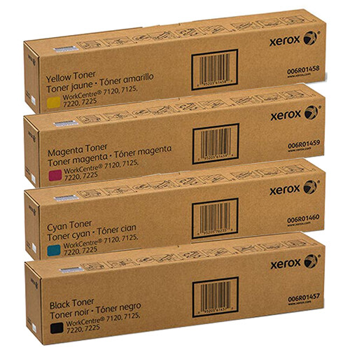 Xerox WorkCentre 7225 (006R01457,006R01458,006R01459,006R01460) Toner ...