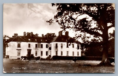 ORMISTON HALL SCOTLAND UK ANTIQUE REAL PHOTO POSTCARD RPPC | eBay