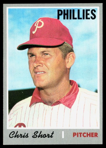 Chris Short 1970 Topps #270 VG/EX-EX No Crease | eBay