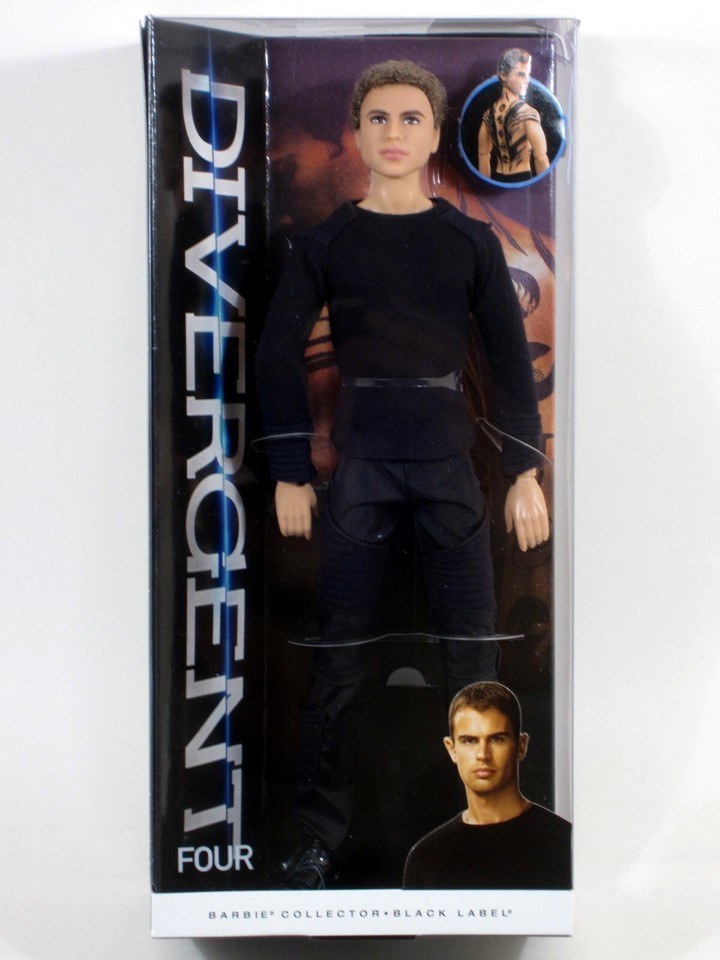 2014 Barbie Collector DIVERGENT movie TRIS & FOUR 12" Doll Set - Brand ...