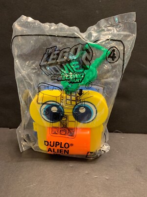 2019 McDonalds The LEGO Movie 2 Second Part 4 Duplo Alien Happy Meal ...