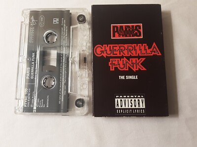 Paris "Guerilla Funk" -The Single-K7-Cassette-Tape-RARE-1995 | eBay