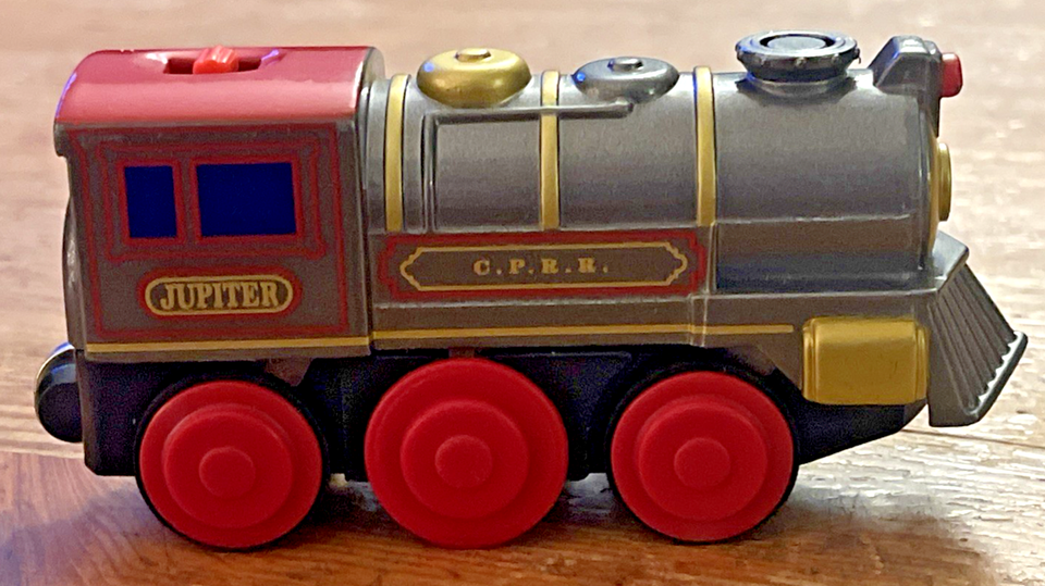 1999 Learning Curve Motorized Diecast Jupiter C.P.R.R. Train Engine ...