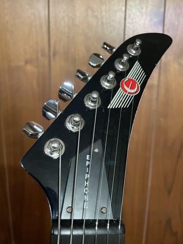 Electric Guitar Epiphone DEMON-V 2001 Sparkle Black Limited Edition | eBay