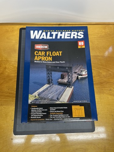 Walthers Cornerstone Car Float Apron HO 1/87 Scale Kit 933-3068 ...