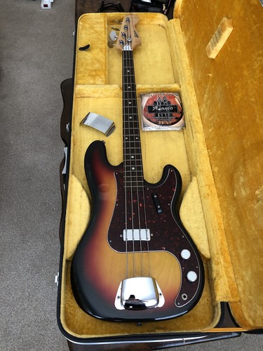 Vintage Japanese Antoria Bass Guitar | eBay UK