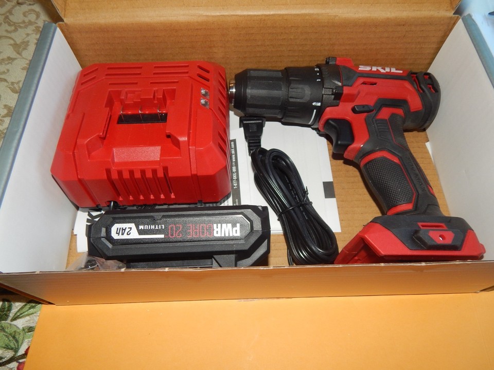 New In Original Box SKIL 20V 1/2" Drill Driver Set Mint Unused ...