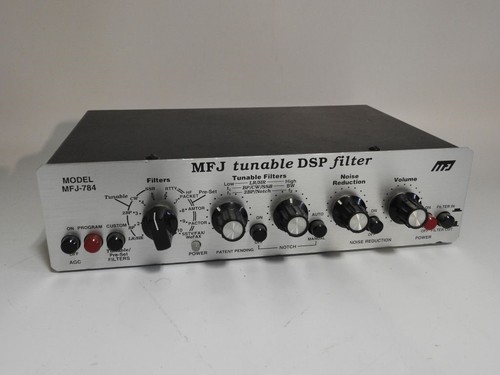 SAVE OVER 60%+ - MFJ MODEL MFJ-784 TUNABLE NOISE REDUCTION AUDIO DSP ...