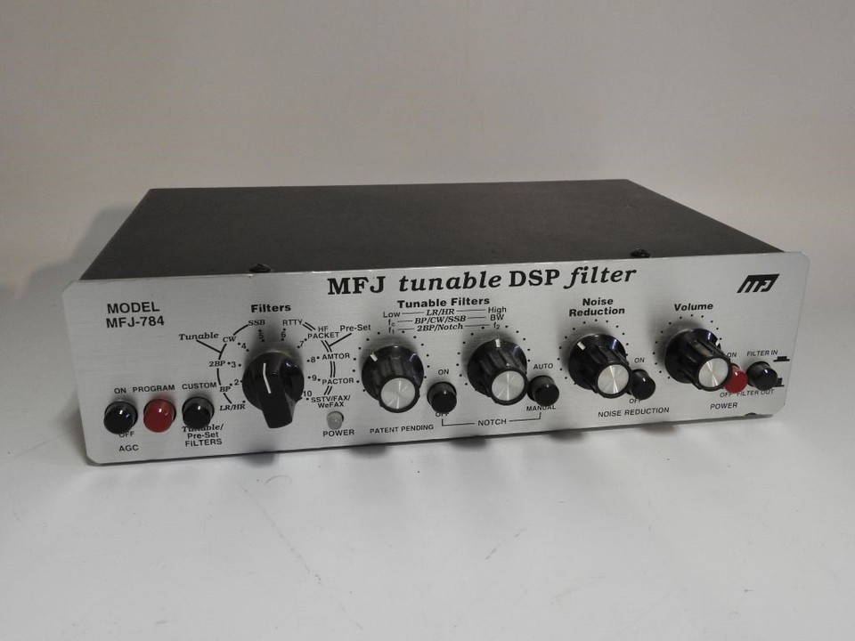 SAVE OVER 60%+ - MFJ MODEL MFJ-784 TUNABLE NOISE REDUCTION AUDIO DSP ...