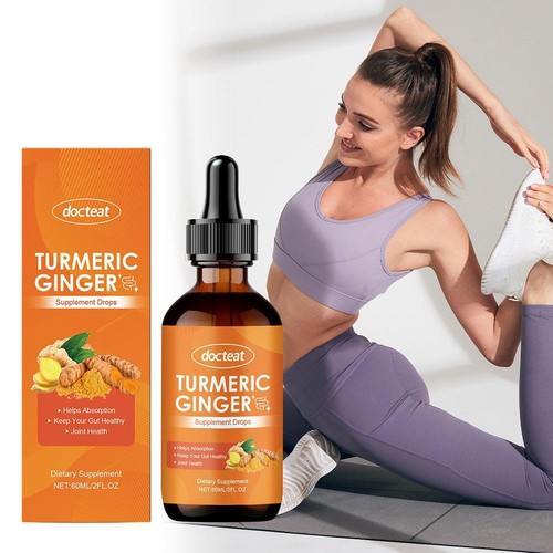 Organic Turmeric & Ginger Oil Set - Anti-Inflammatory Face & Body Care ...