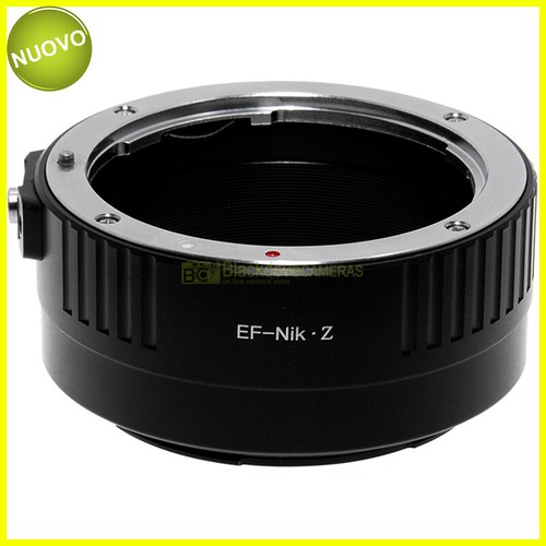 Adapter for Canon EOS EF lenses on Nikon Z mirrorless camera. Adapter ...