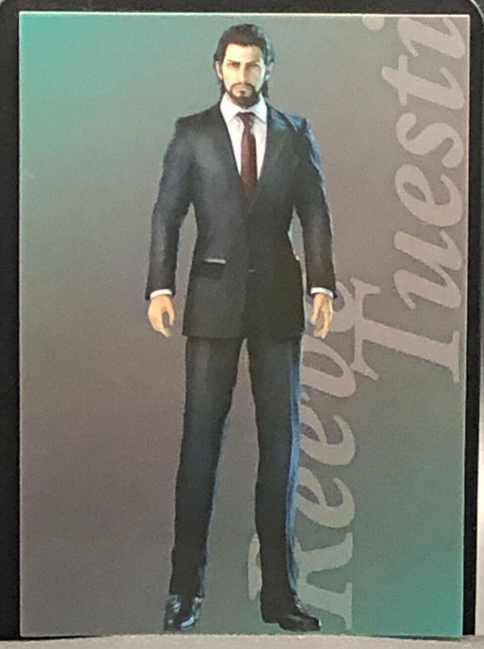 Reeve Tuesti Final Fantasy VII Card TCG Japanese AQUARE ENIX #1-086 | eBay