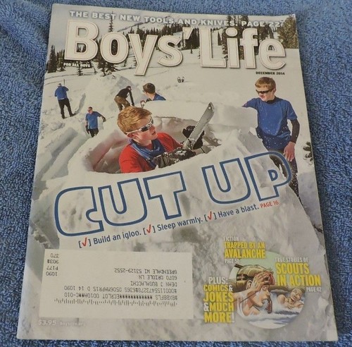 BSA-Boys' Life Magazine-December 2014 Issue | eBay
