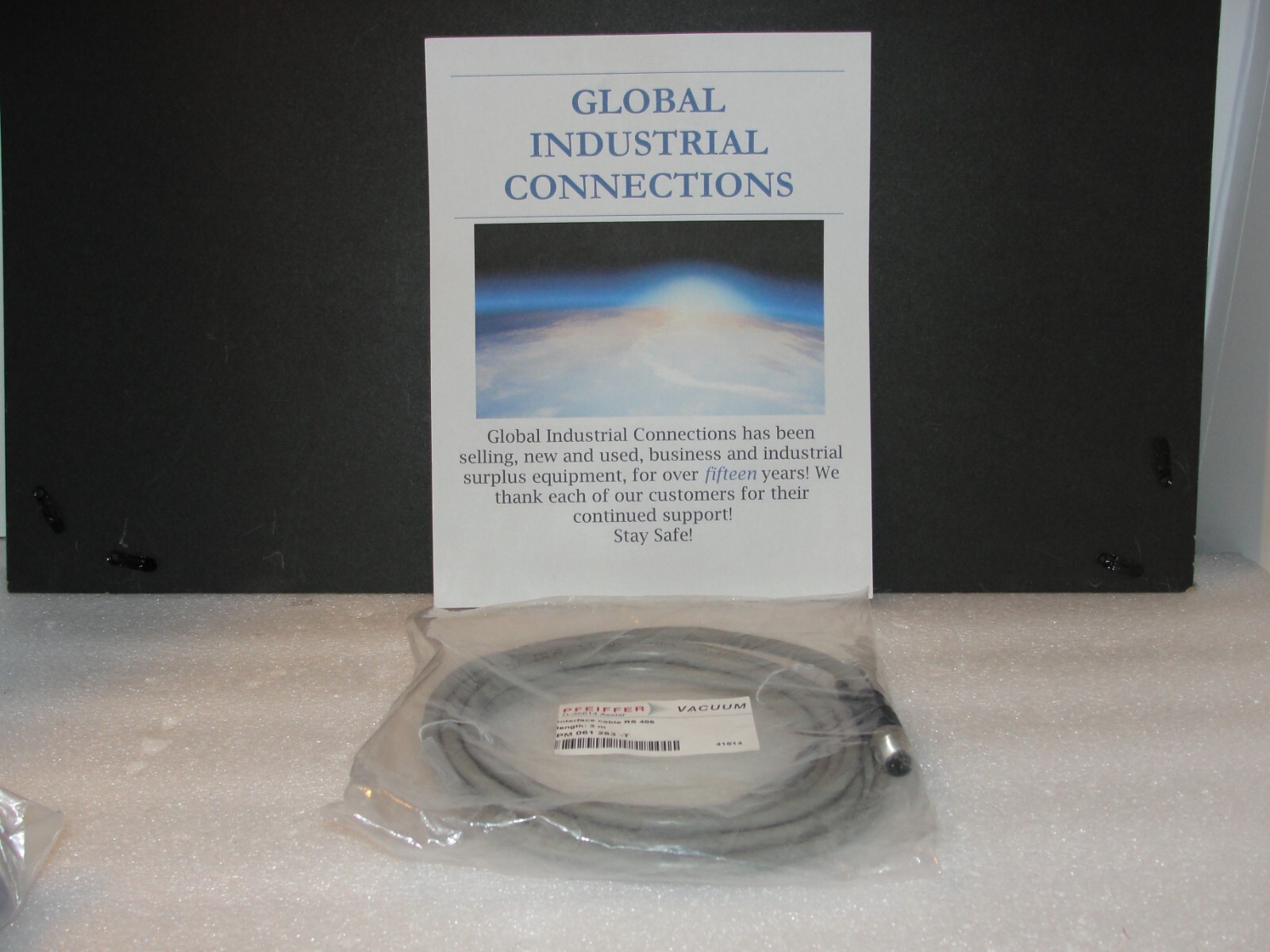 Pfeiffer Interface Cable RS 485 PM 061 283-T 4-pin 3M | eBay