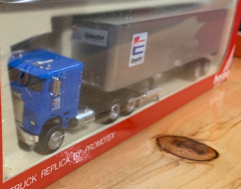 Rare Promotex Herpa HO 1/87 Spector Freight Freightiner COE Tractor ...