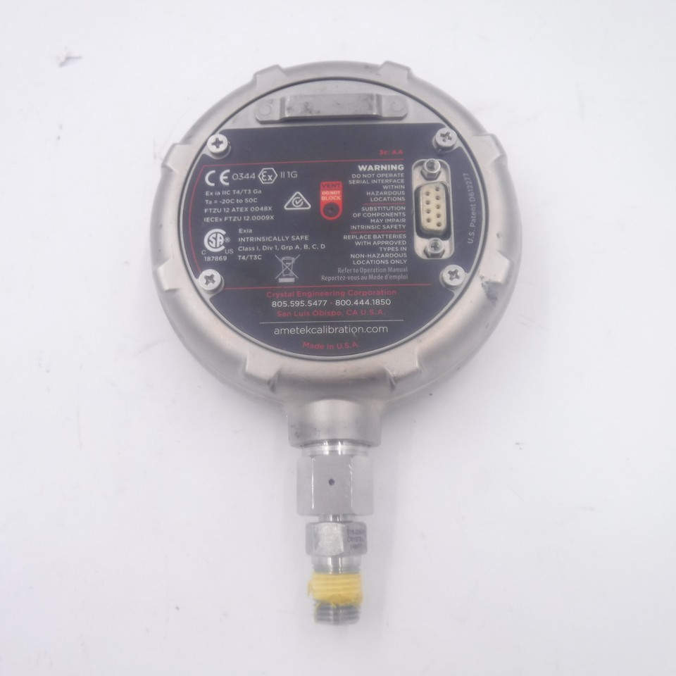 Ametek Crystal XP2i Series Pressure Gauge 1000 PSI 1KPSIXP2I | eBay