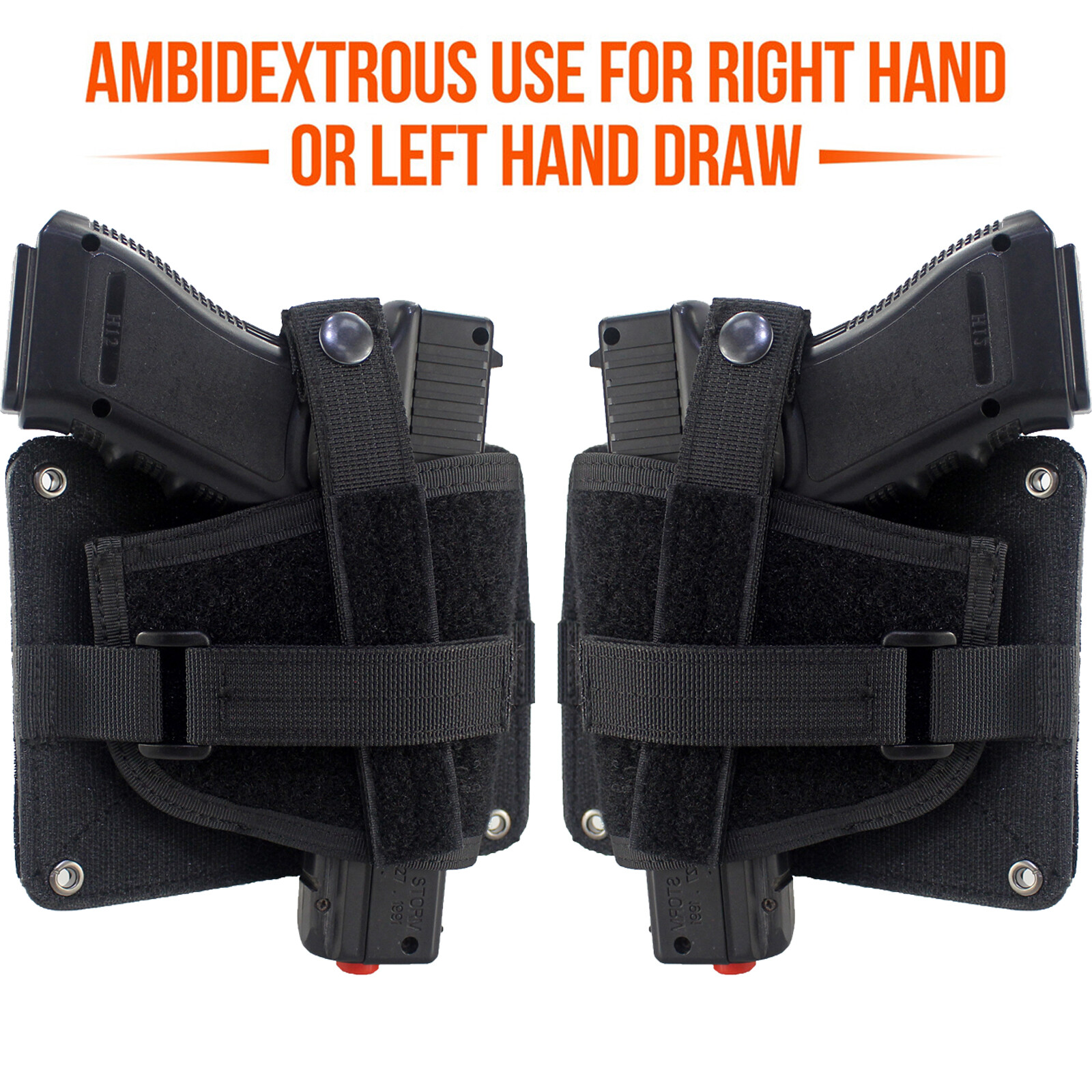 Ambidextrous Backpack Car Beside Desk Concealed Pistol Holster Hook ...