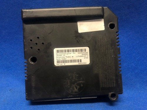 01-03 Dodge Durango Central Timing Module CTM BCM Alarm Control ...