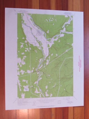 Orting Washington 1957 Original Vintage USGS Topo Map | eBay