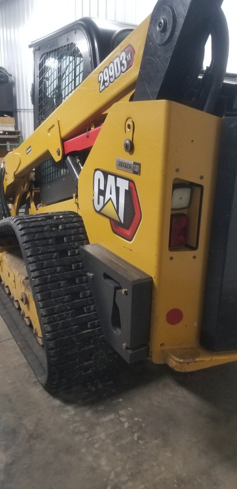 Caterpillar 257 259 262 279 289 299 CAT Counterweight plate kit 465Lbs ...