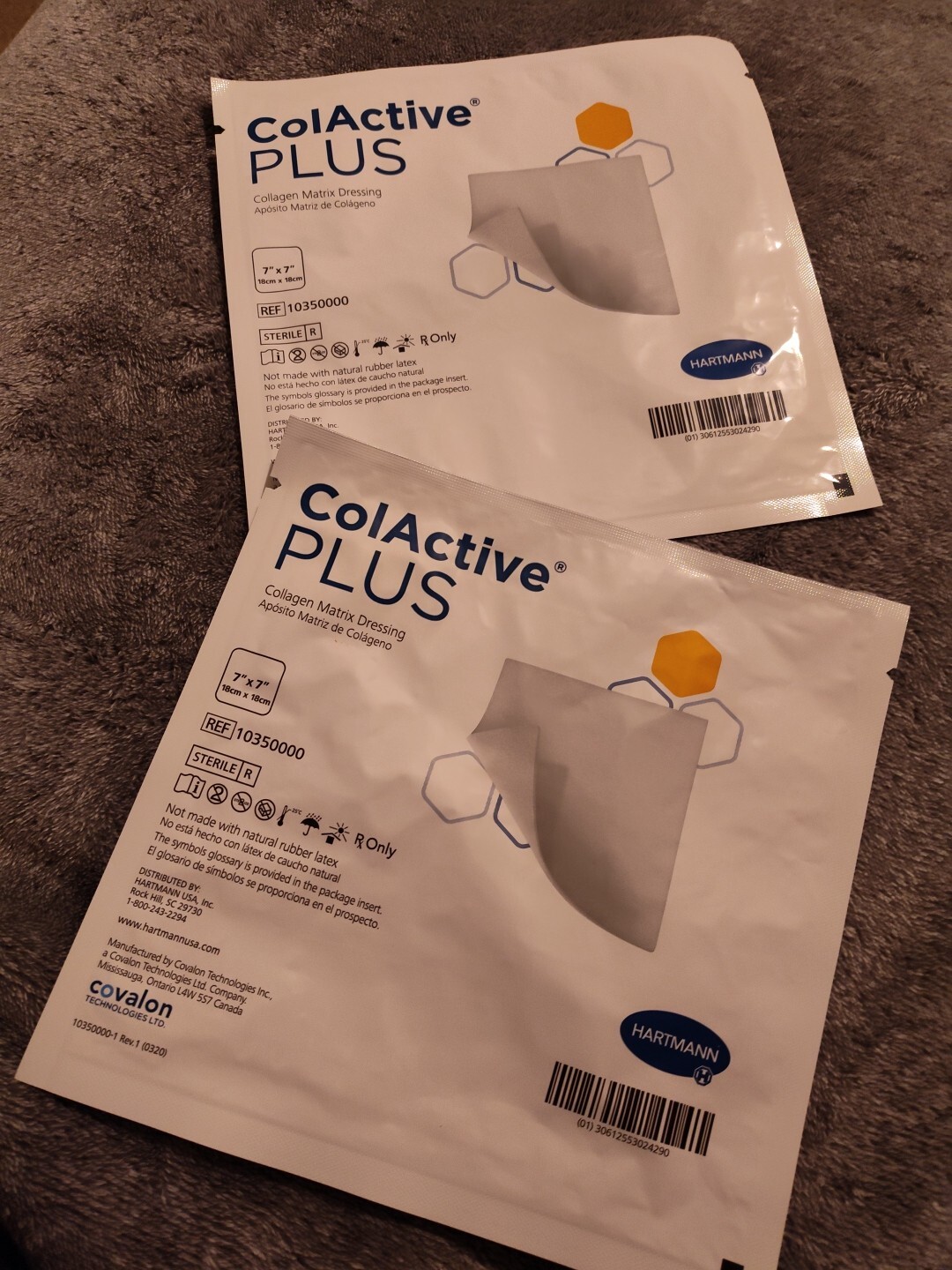 HARTMANN COVALON ColActive Plus Collagen Dressing 7" " 10350000 for ...