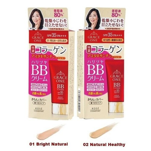 KOSE Grace One BB Cream SPF 35 PA+++ 50g (Select) 極上活妍 特濃彈力BB霜 | eBay Australia