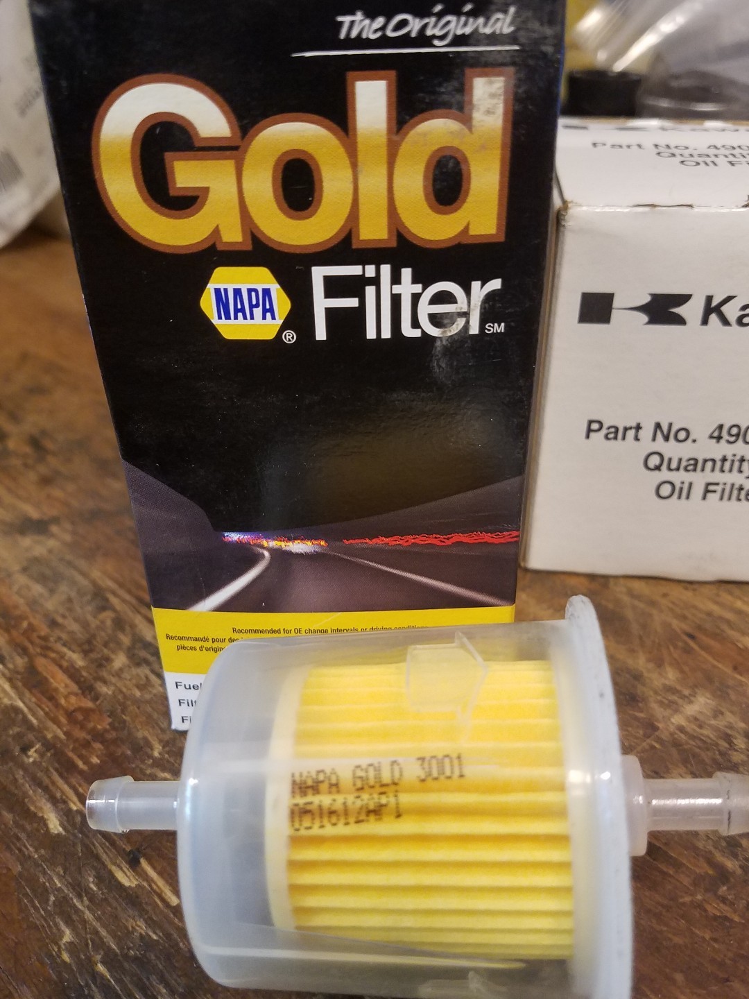 CARQUEST 86001 - Fuel filter cross reference